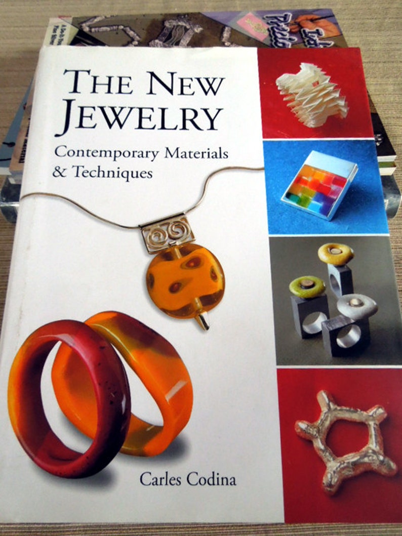 Hardbound Book, the New Jewelry Contemporary Materials and Techniques ...
