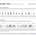 Note-able Font - Easily Type Rhythm Notation, Articulations, Curwen ...