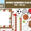 Clip Art: Hand Drawn Frames, Borders, Headers 20 Fun Decorative Frames ...