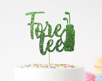 Seven Tee Cake Topper, Golf 70th Birthday Cake Topper, Birthday Party ...