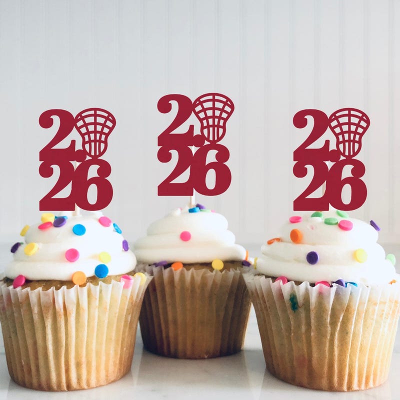 Class of 2026 Cupcake Picks - Etsy