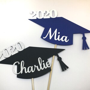 Personalized Graduation Centerpiece Picks College High - Etsy