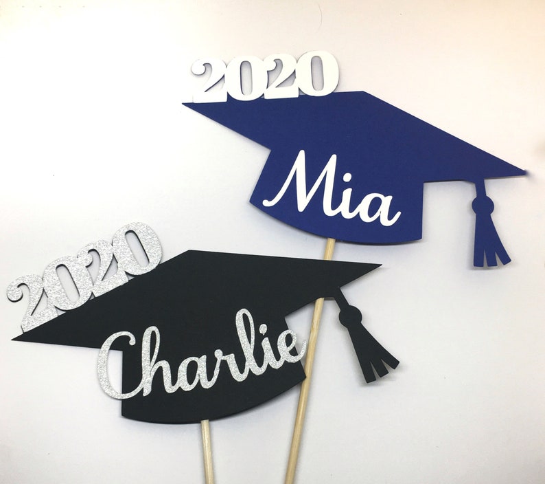 Personalized Graduation Centerpiece Picks College Graduation - Etsy