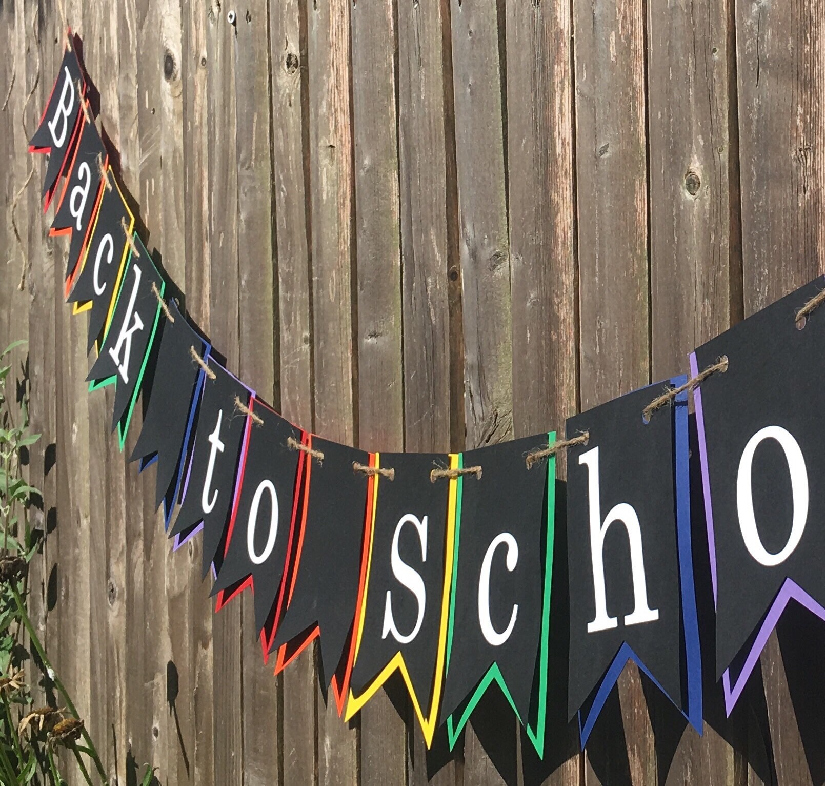 Back to School Banner Classroom Decor Teacher Sign Class | Etsy