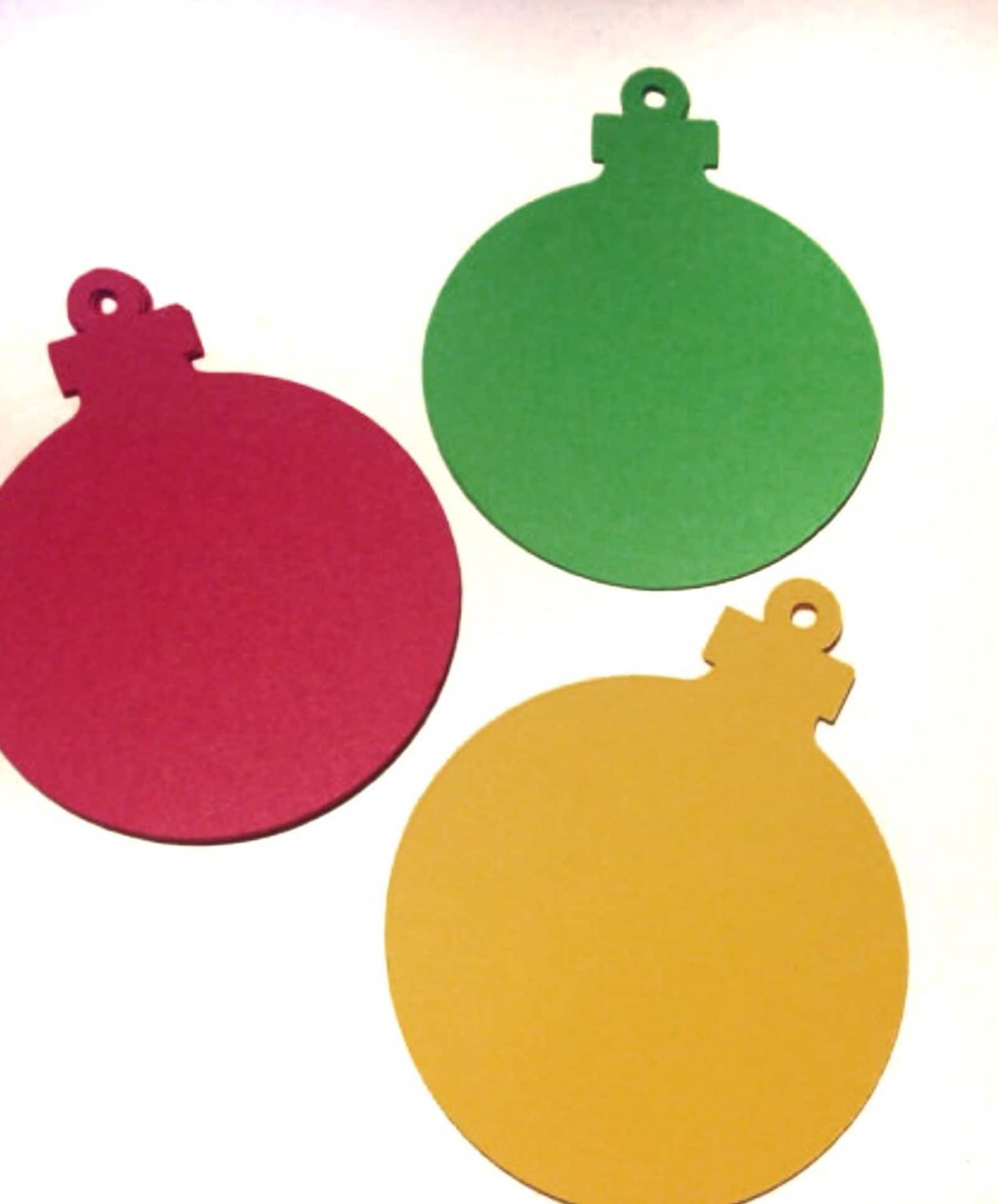 Paper Christmas Ornaments 3.25 Giving Tree Tags Wish - Etsy
