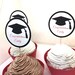 Graduation Party Personalized Cupcake Toppers Class of 2023, College ...