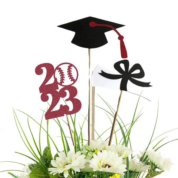 Baseball Graduation Centerpiece - Etsy