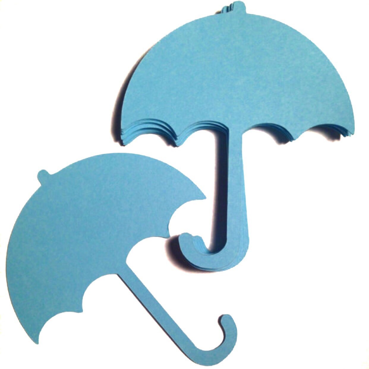 Blue Baby Shower Umbrella Clip Art