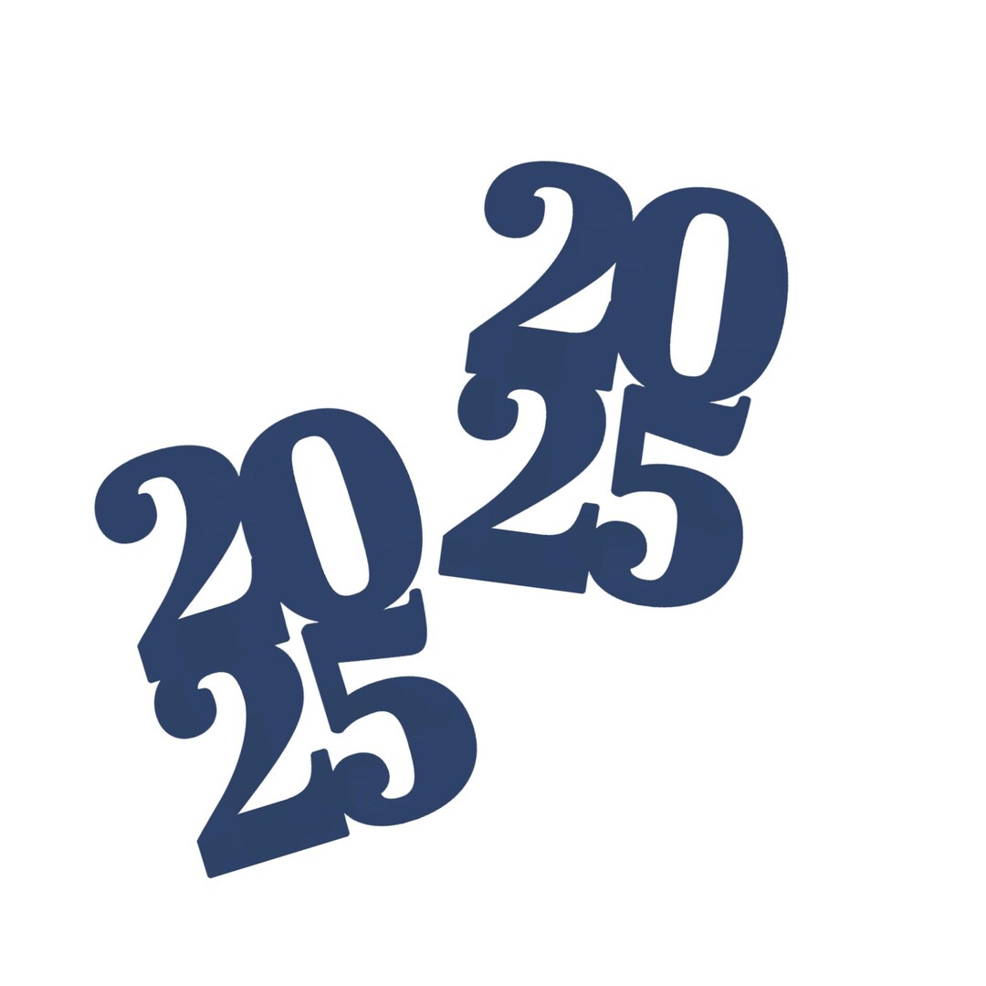 Class of 2025 Paper Die Cuts - Graduation Party, College Graduation ...