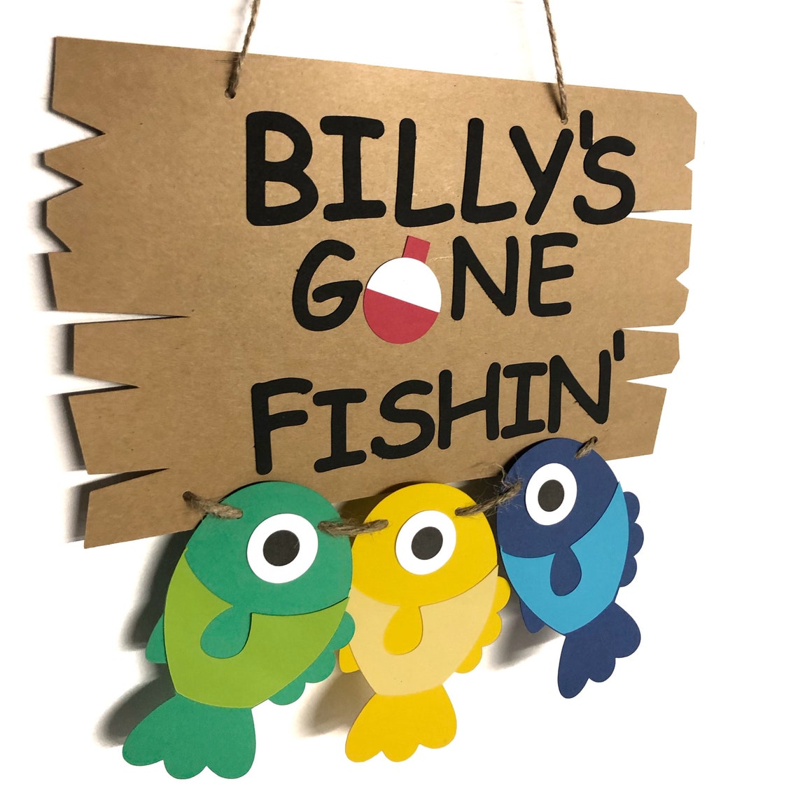 Fishing Party Door Sign Fish Theme Party Decorations - Etsy