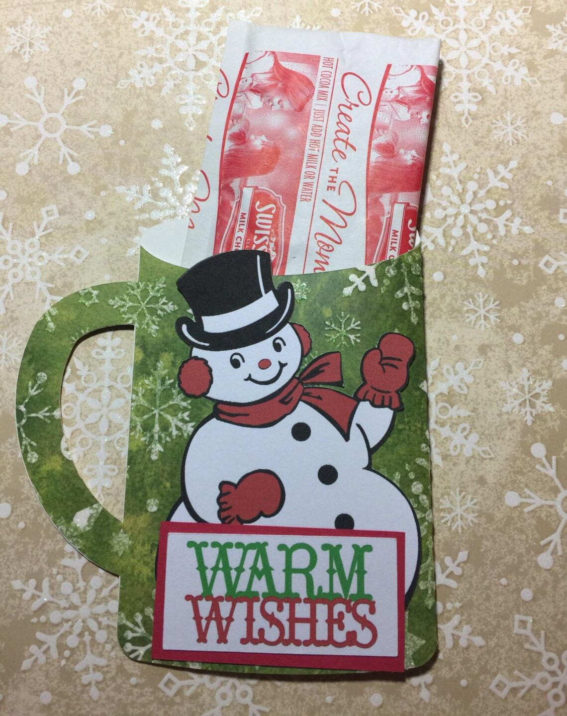 Hot Cocoa Pocket Mugs - Warm Wishes Hot Chocolate Holder - Class Office ...