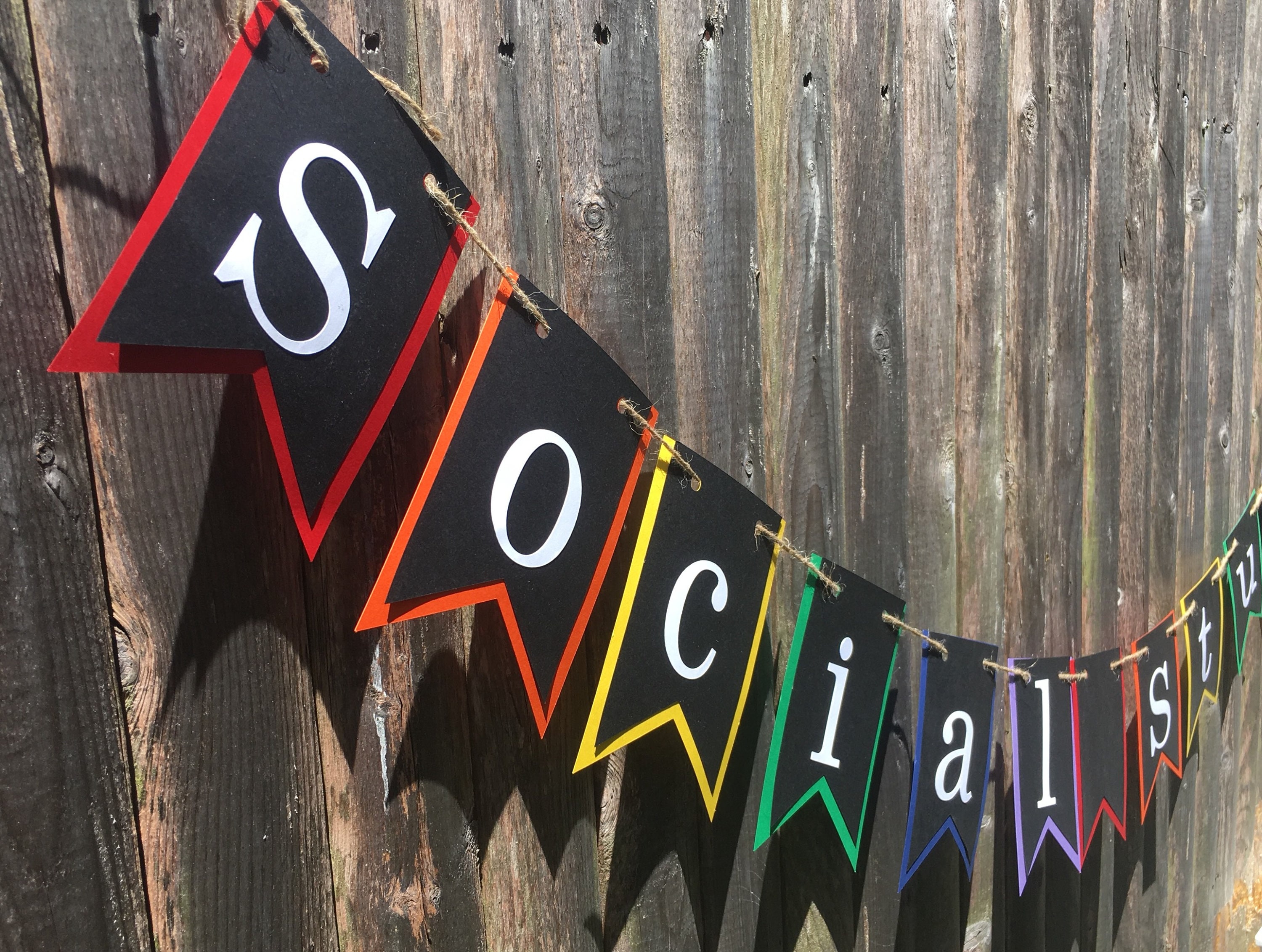 Social Studies Banner Classroom Decor Back to School Teacher - Etsy ...