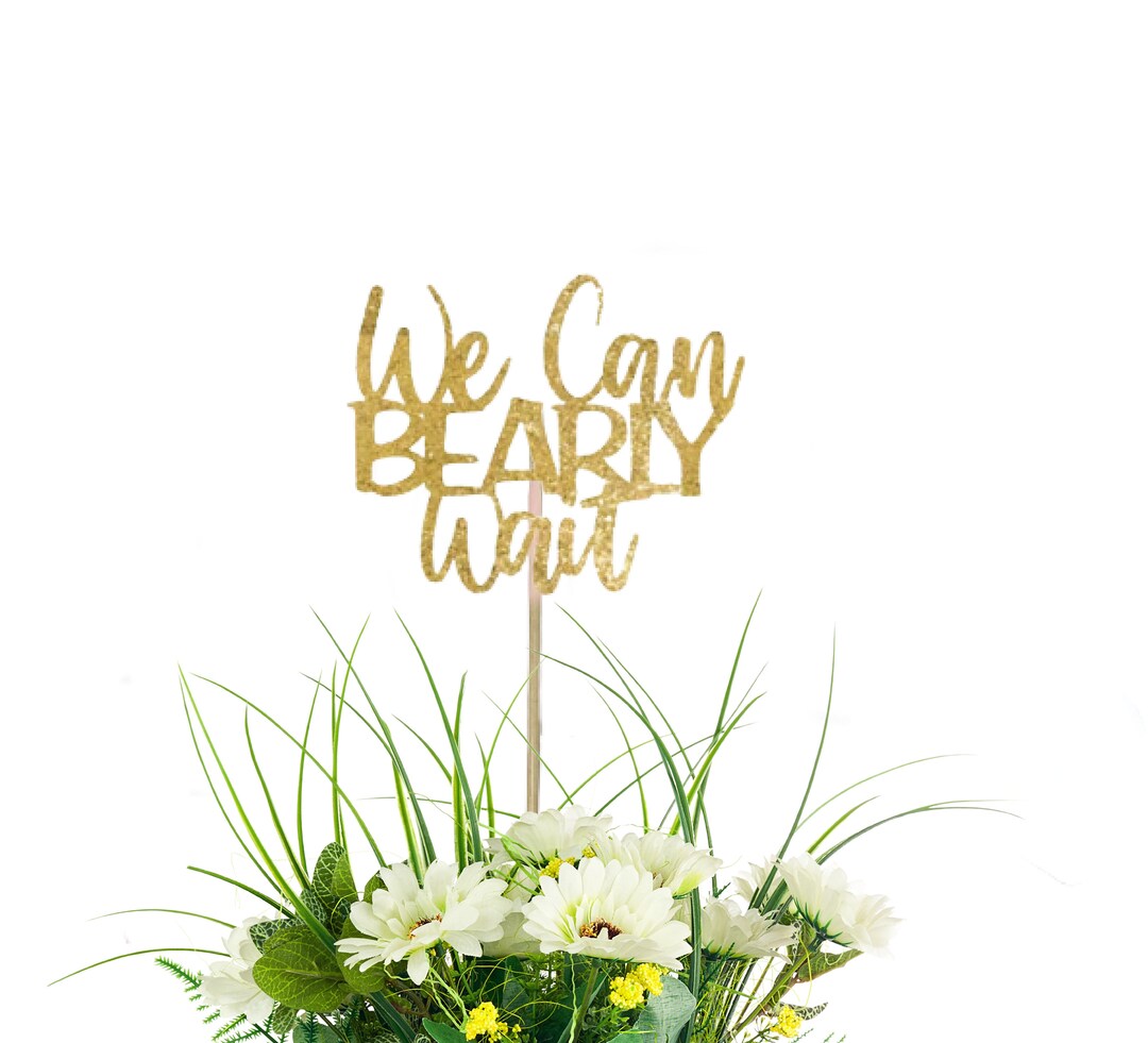 We Can Bearly Wait Centerpieces