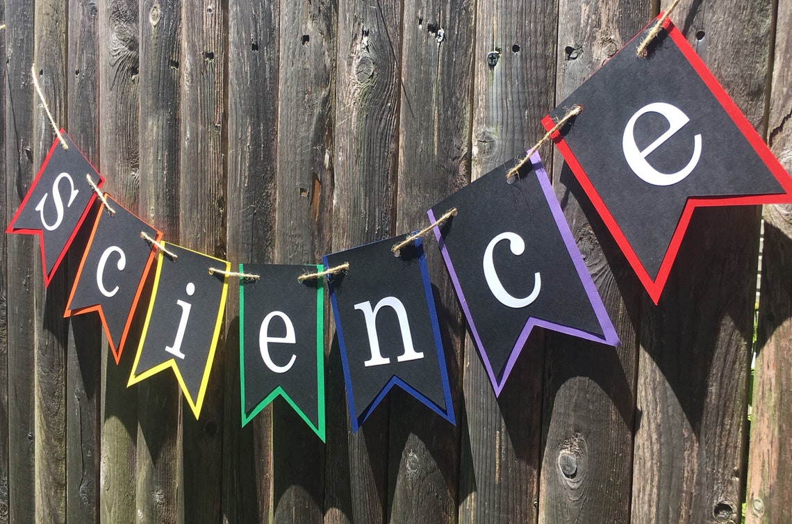 Science Classroom Banner Back to School Classroom - Etsy