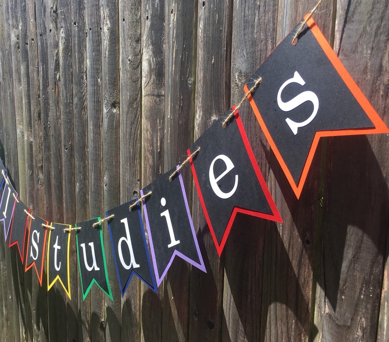 Social Studies Banner Classroom Decor Back to School Teacher - Etsy