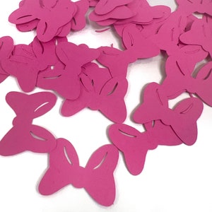 Bow Party Confetti - Gender Reveal, Table Sprinkles, Baby Shower, Party ...