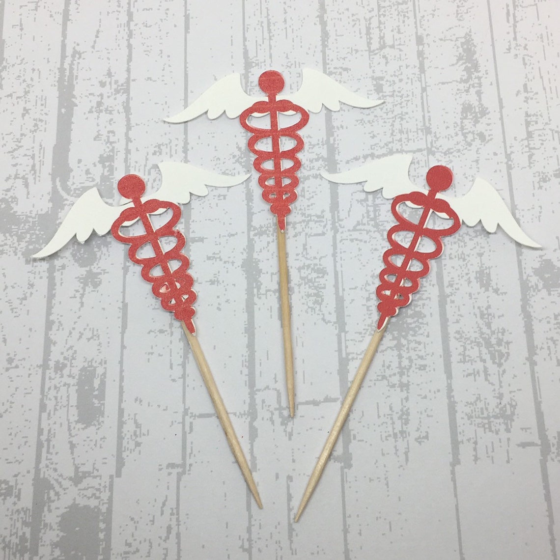 Nurse Cupcake Toppers Nurses Week Food Picks Nursing | Etsy