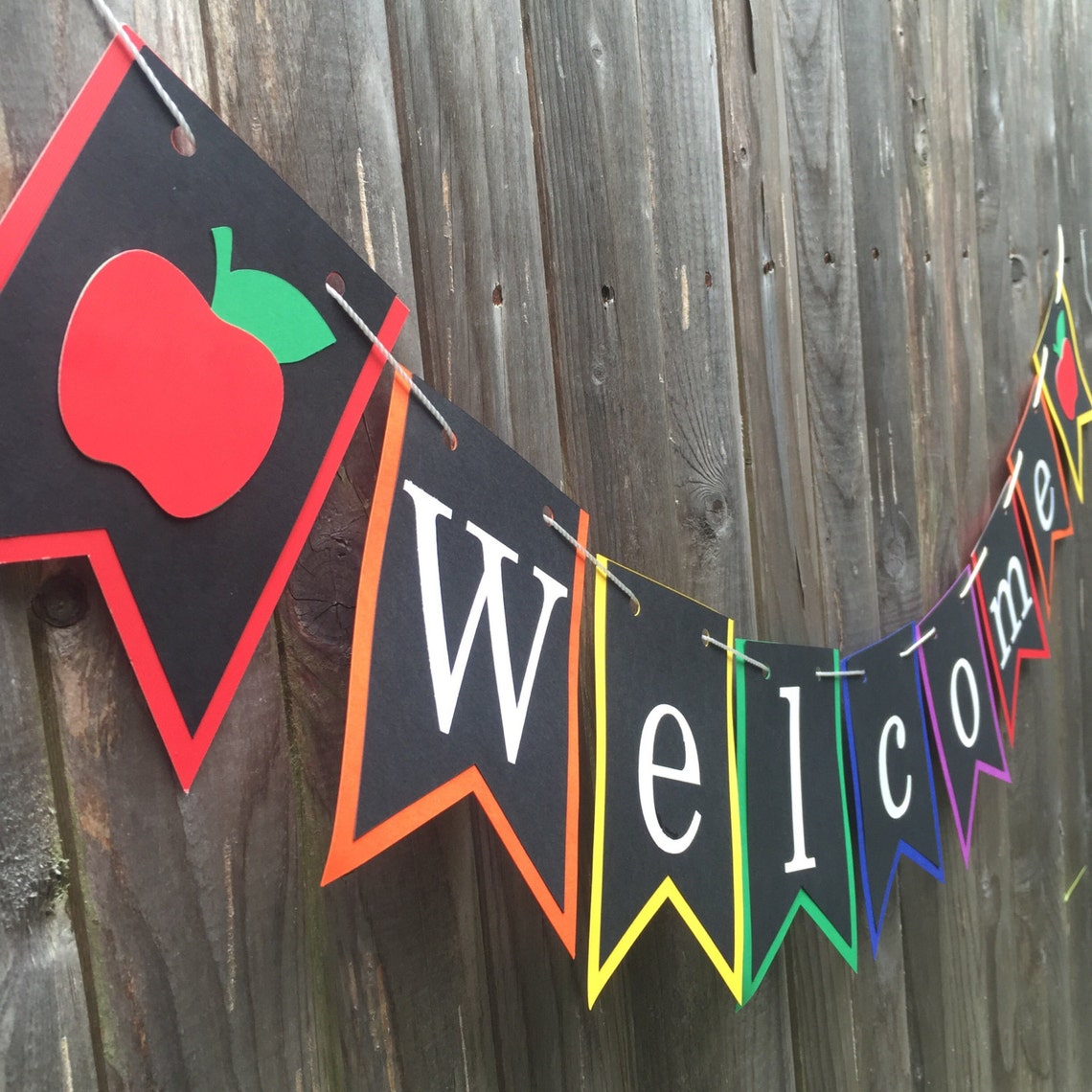 Welcome Banner Classroom Decoration Back to School Sign - Etsy