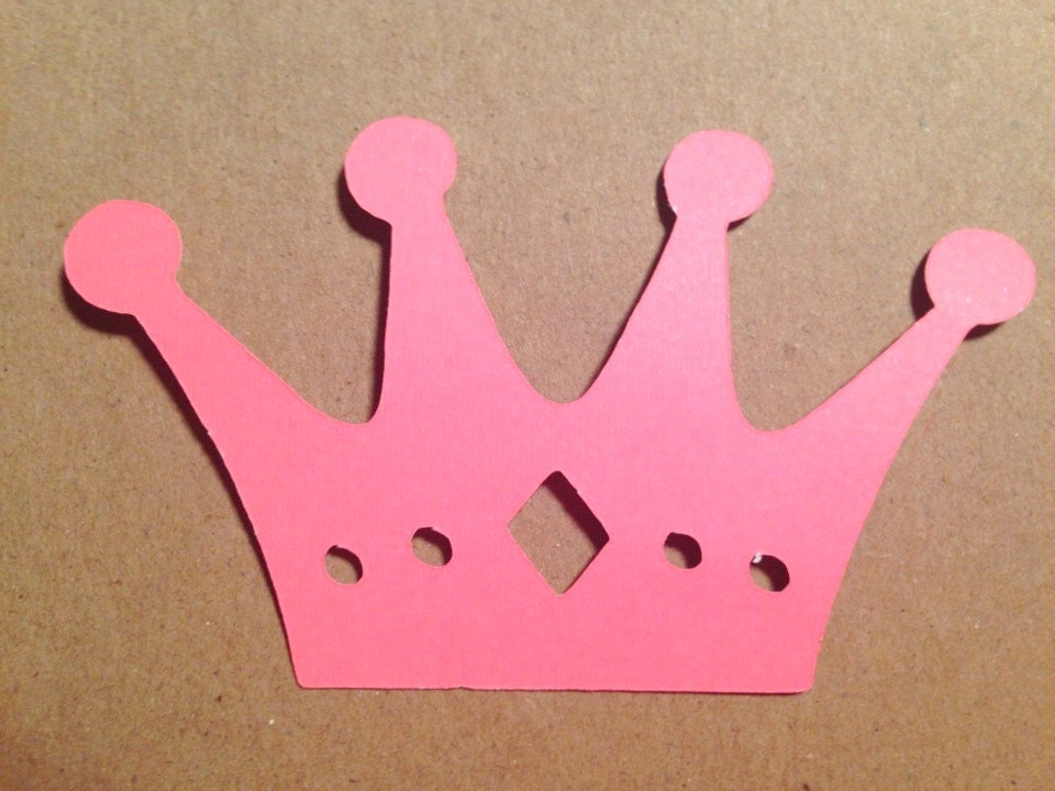 Princess Crowns Paper Die Cut Birthday Party Party - Etsy