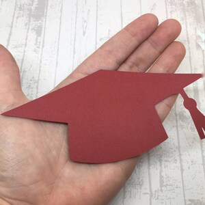 Graduation Cap Paper Die Cut - 5.5", Class of 2024, Graduation Party ...