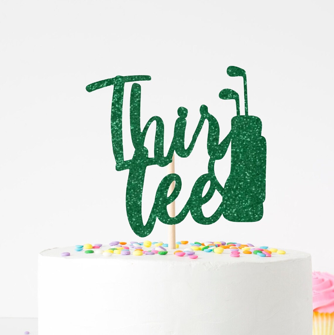 Thir Tee Cake Topper Golf 30th Birthday Cake Topper - Etsy