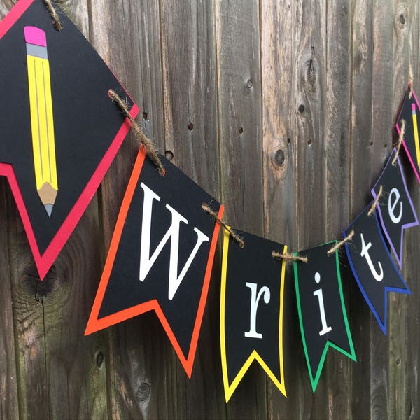 Teacher Banner - Etsy