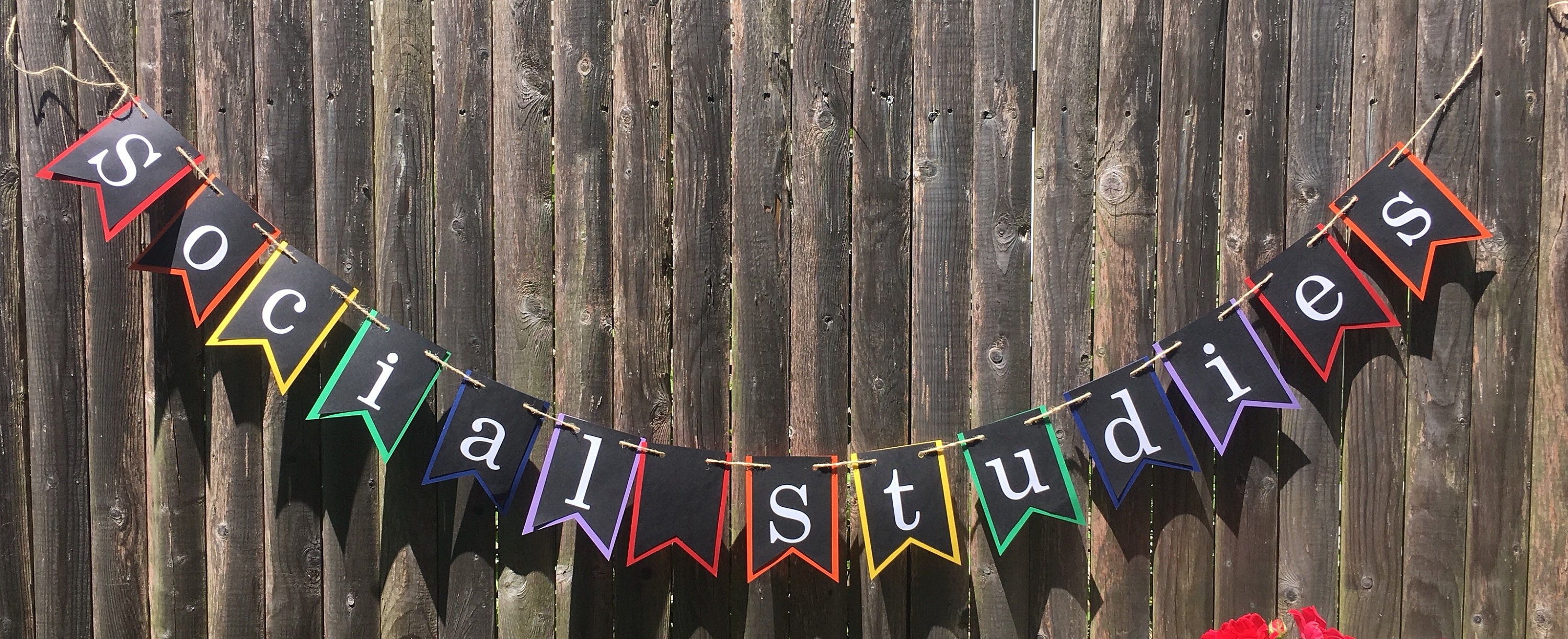 Social Studies Banner Classroom Decor Back to School Teacher - Etsy ...