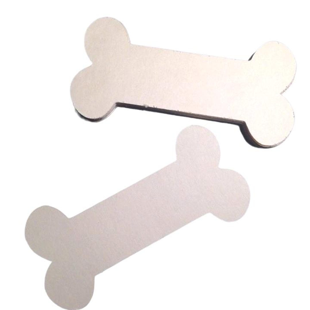 Dog Bone Paper Die Cut - 3.75" Pet Party, Name Tags, Puppy Birthday ...