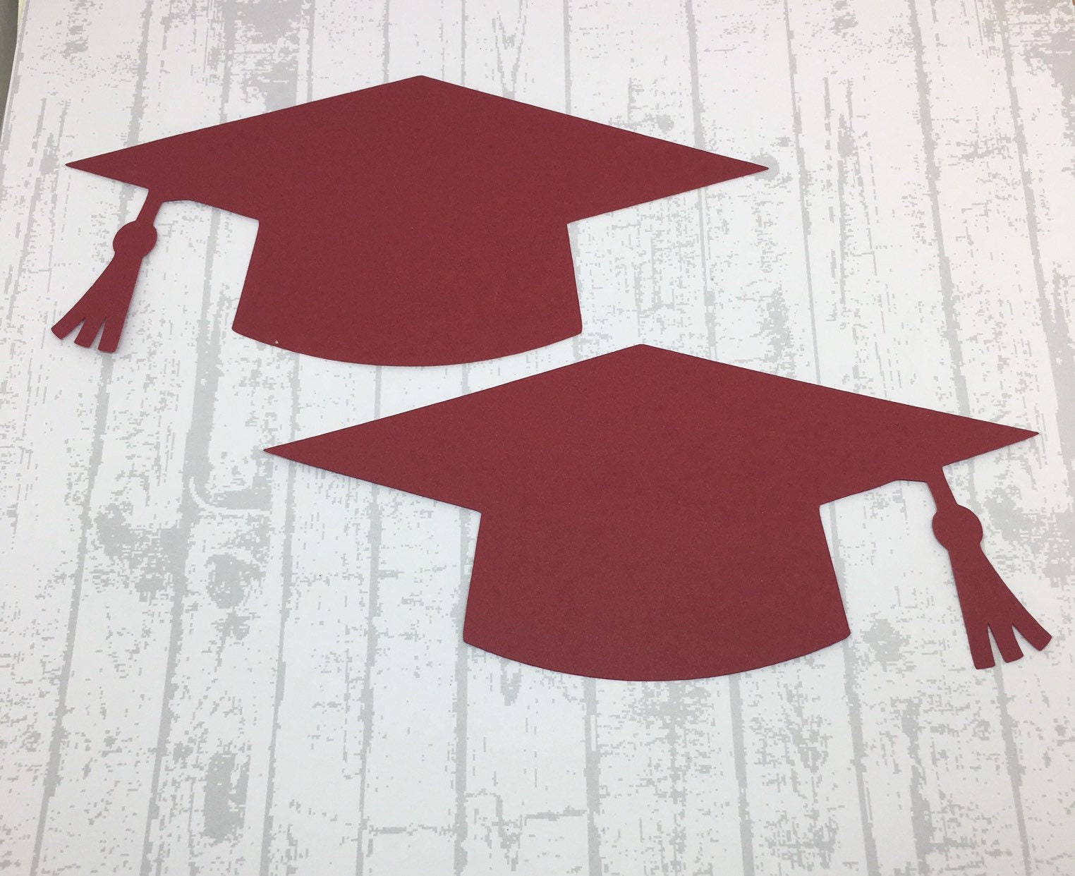 Graduation Cap Paper Die Cut 5.5 Class of 2022 | Etsy