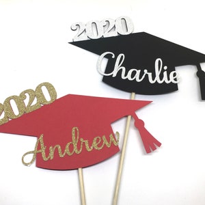 Personalized Graduation Centerpiece Picks College High - Etsy