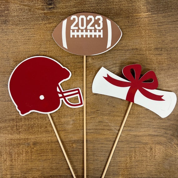 Football Graduation Centerpieces