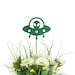 UFO Centerpiece Pick, Alien Birthday, Outer Space Party, Party Decor ...