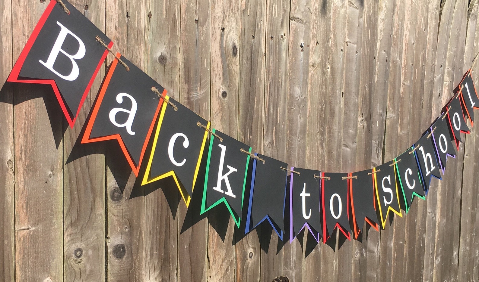 Back to School Banner Classroom Decor Teacher Sign Class | Etsy