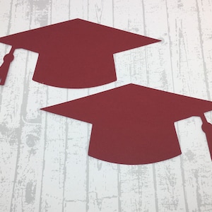 Graduation Cap Paper Die Cut - 5.5", Class of 2024, Graduation Party ...