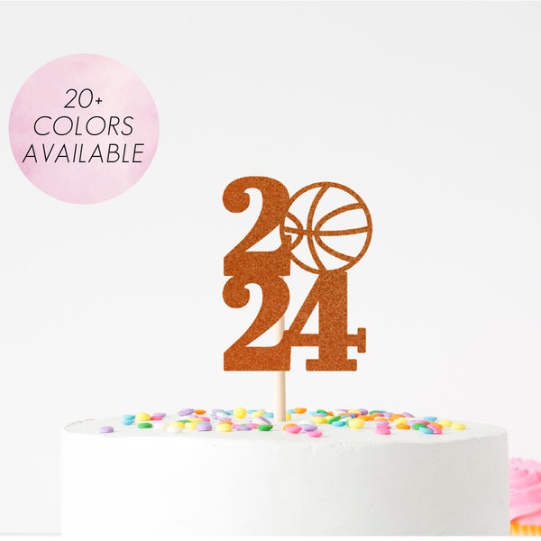 Basketball Graduation Cake Topper - Etsy