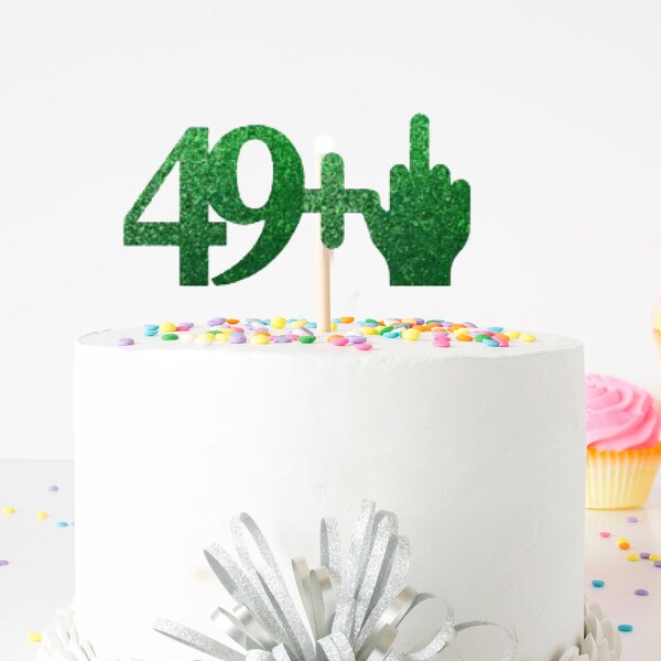 I Am 49 1 Middle Finger - Etsy