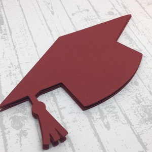 Graduation Cap Paper Die Cut - 5.5", Class of 2024, Graduation Party ...