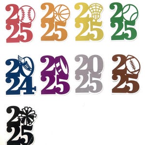 2025 Soccer Graduation Stickers, Class of 2025, Graduation Invitation ...