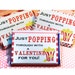 Valentine's Day Popcorn Wrappers Personalized Wrappers, Valentine for ...