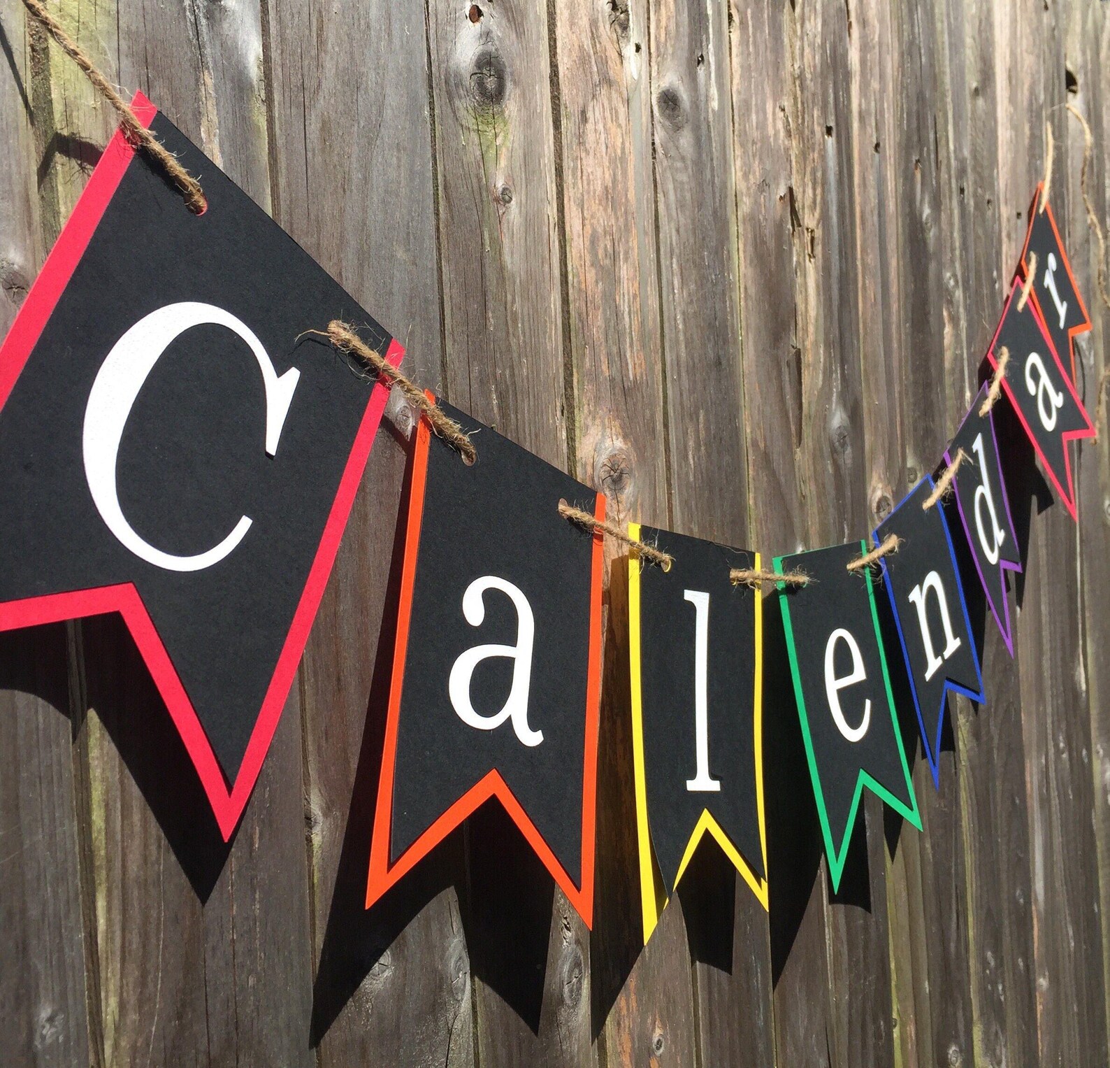 Classroom Banner, Calendar Banner, Classroom Decor, Back to School ...