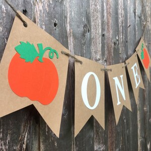 Little Pumpkin First Birthday Party High Chair Banner - Etsy