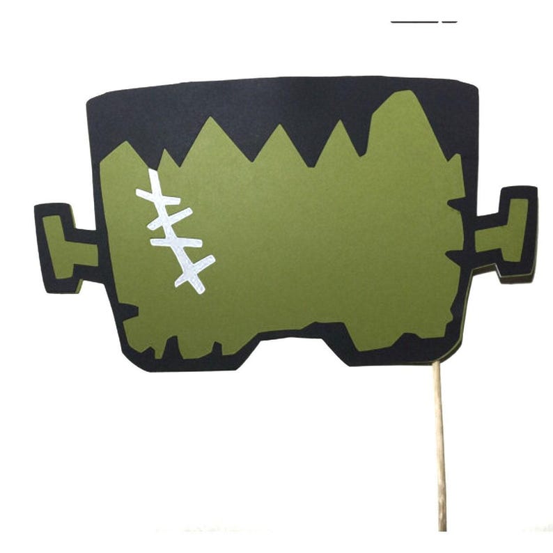 Halloween Party Photo Booth Props - Bride of Frankenstein, Monster Mash ...