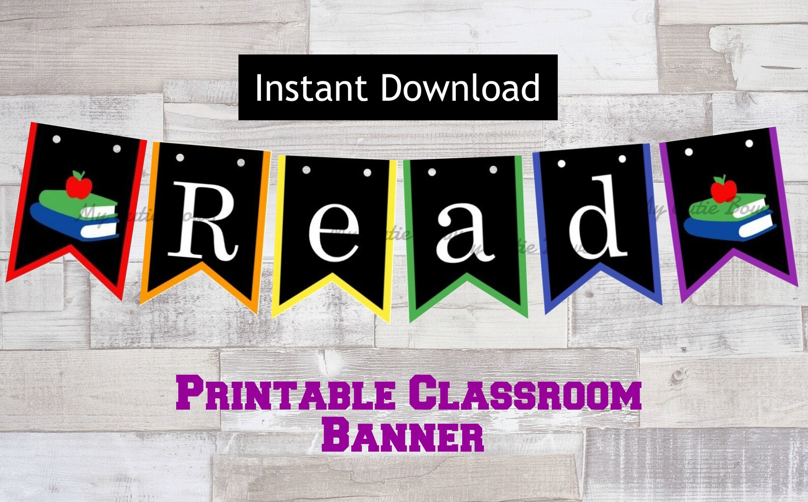 Printable Read Classroom Banner Instant Digital Download - Etsy