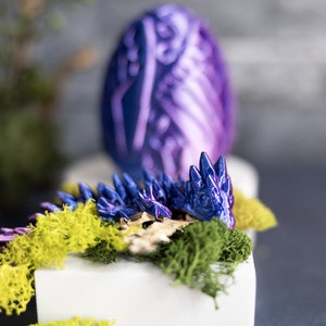 Cinderwing Baby Gemstone Dragon 3D Printed Dragon With Butterfly Egg ...