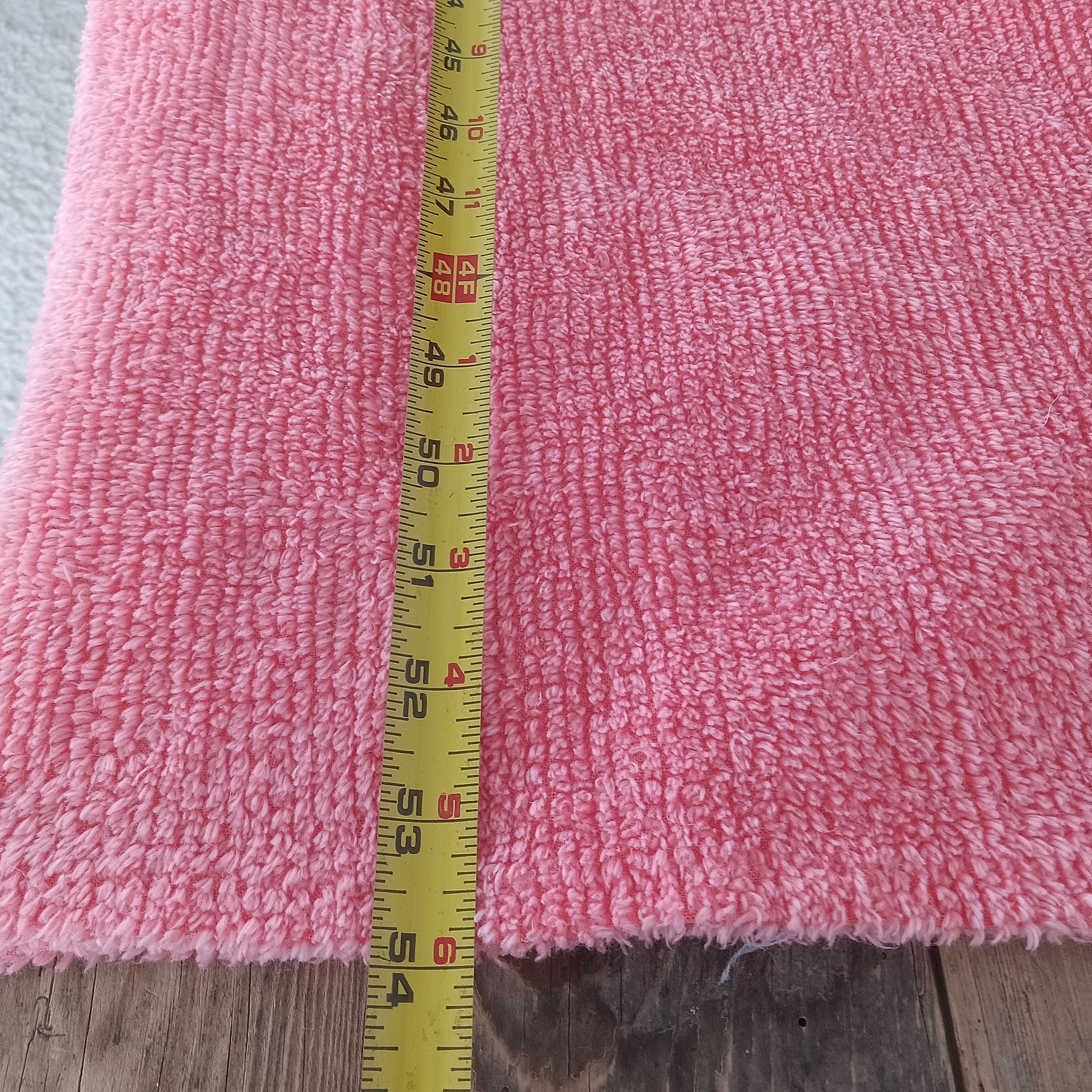 Stan Herman Vintage Salmon Chenille Robe Long Cover up Womens Zip Front ...