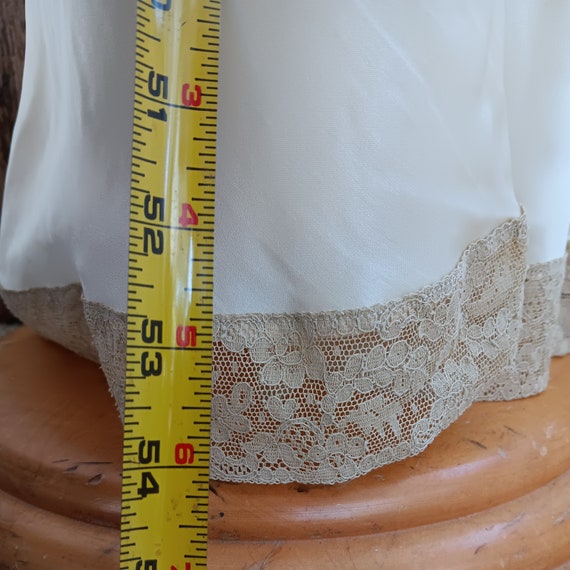 Vintage 40s Lady Leonora Long Ivory Nightgown Bur Mil… - Gem