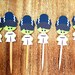 Halloween Cupcake Toppers Cupcake Toppers Frankenstein - Etsy