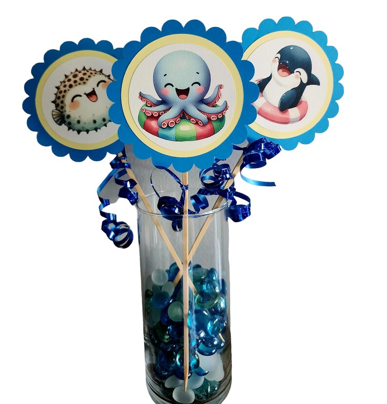 Sea Centerpiece, Sea Creature Centerpiece, Sea Animal Table Centerpiece ...
