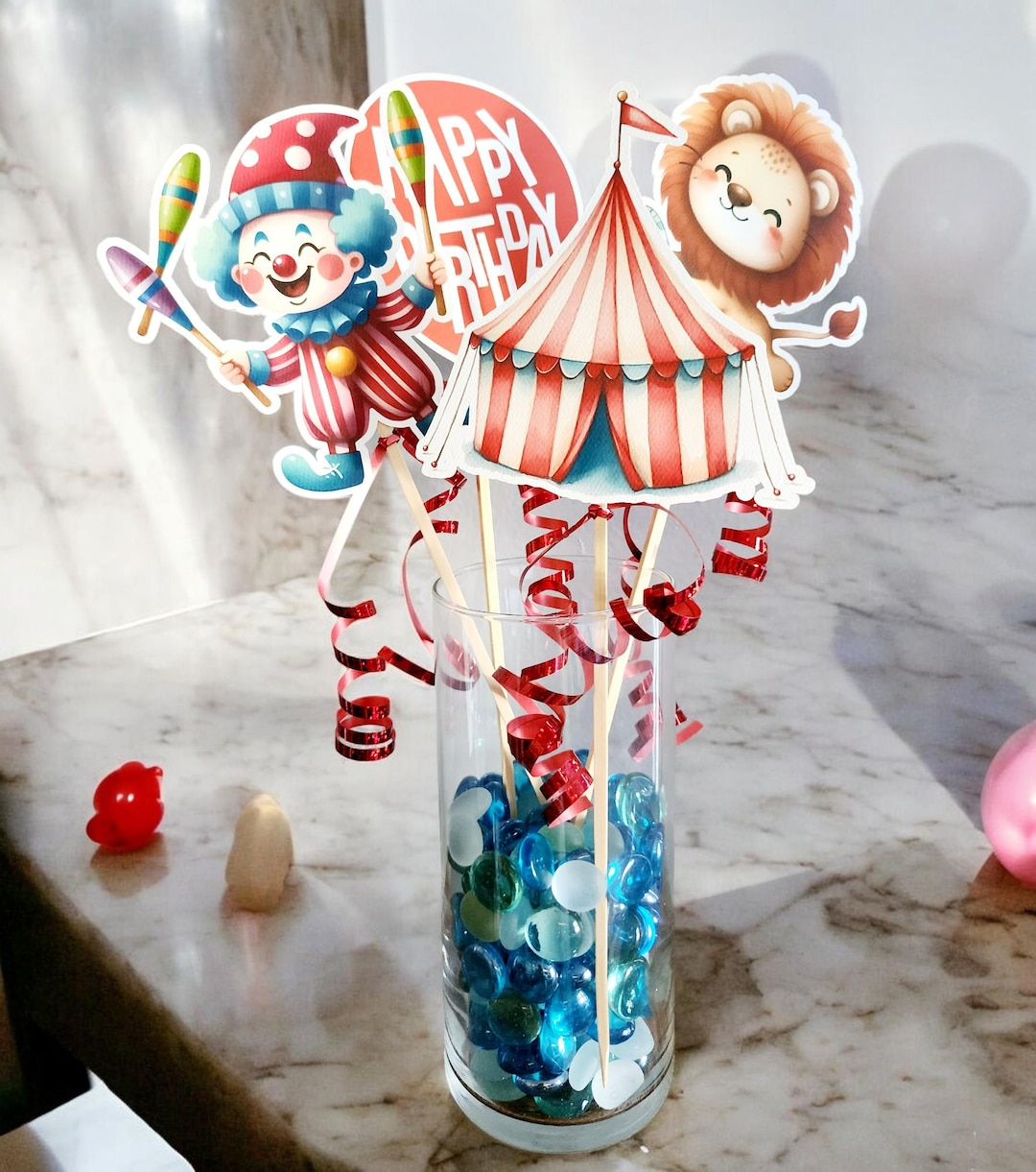 Circus Centerpiece, Carnival Centerpiece, Circus Table Centerpiece - Etsy
