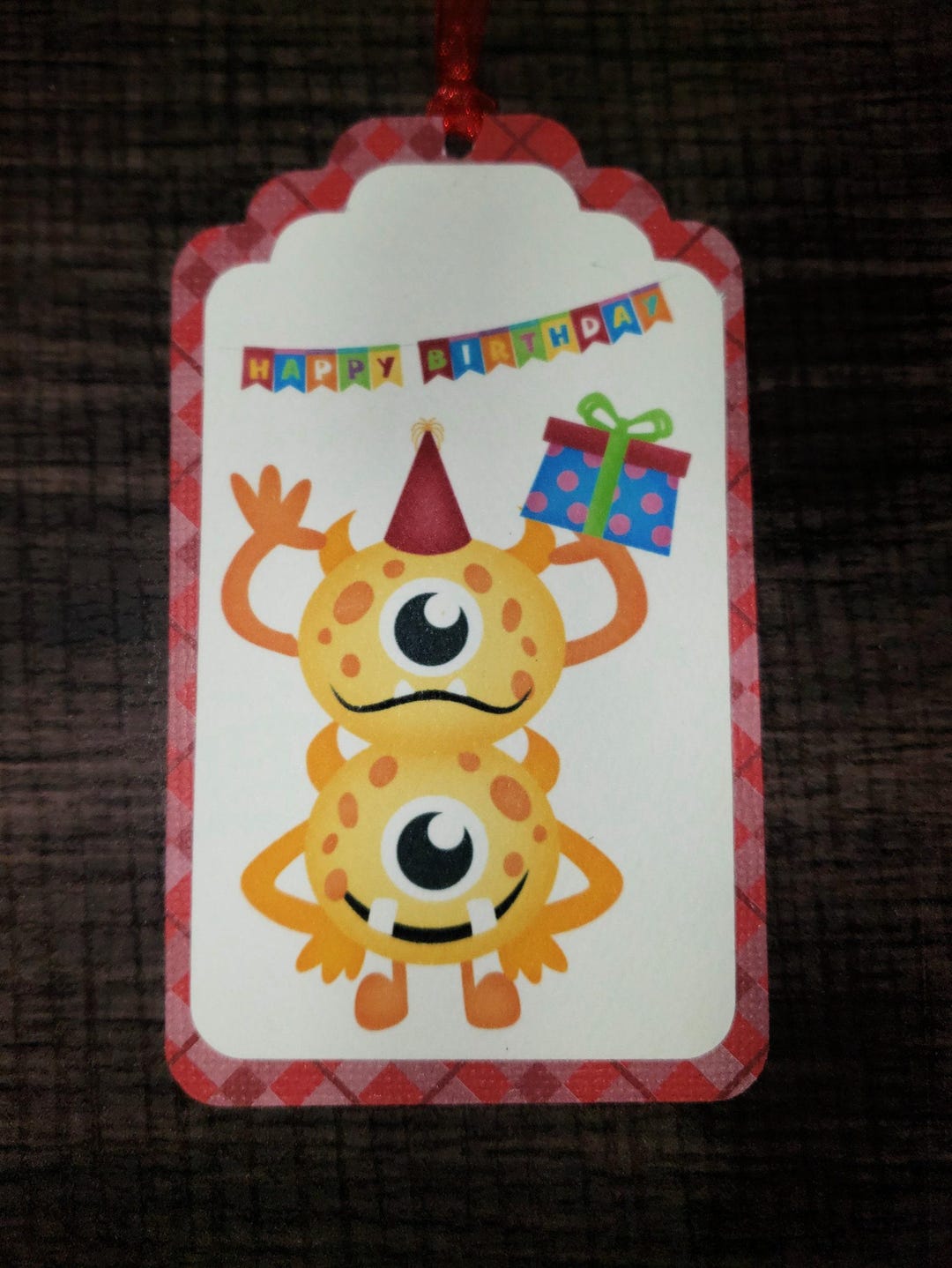 Birthday Tags, Happy Birthday Gift Tags, Children's Birthday Tags ...